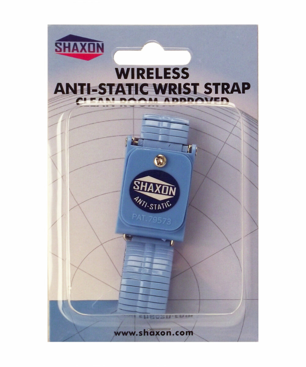 Wireless Cleanroom-Approved Anti-Static Wrist Strap - Shaxon Industries